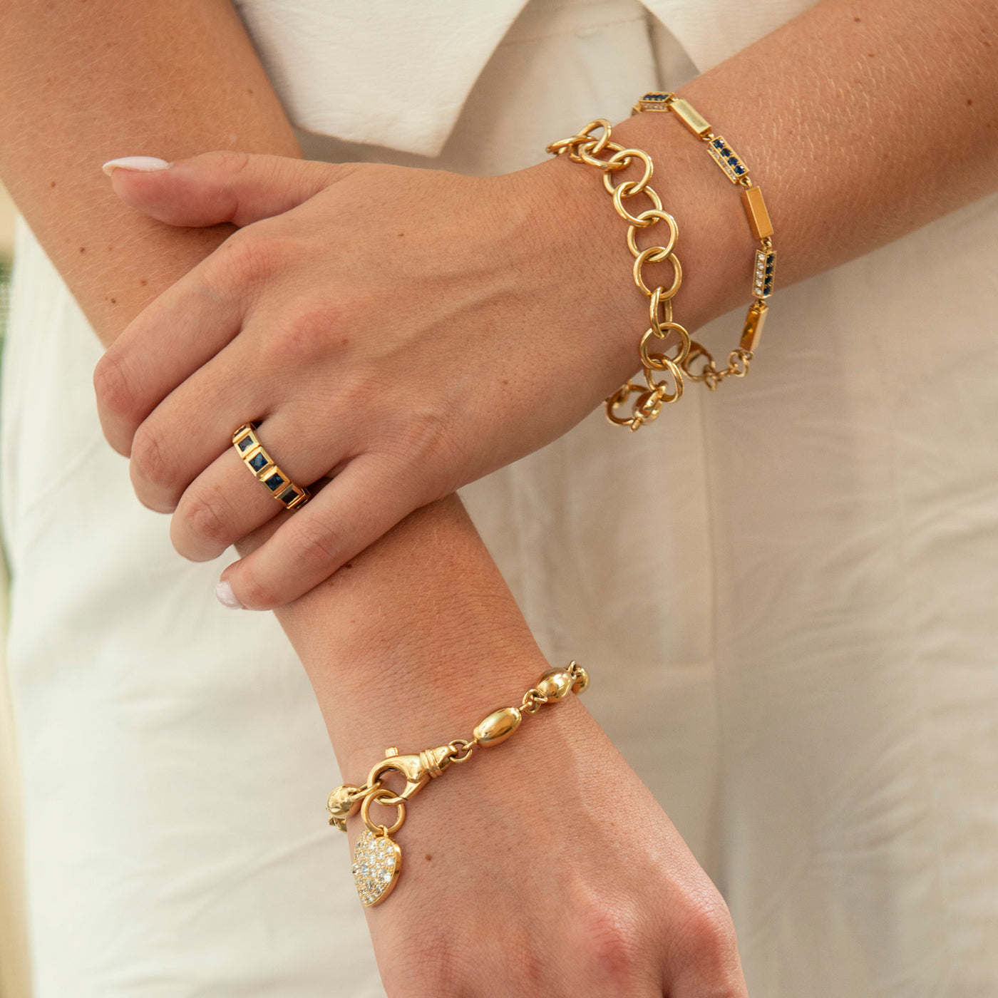 Single Stone Club Bracelet