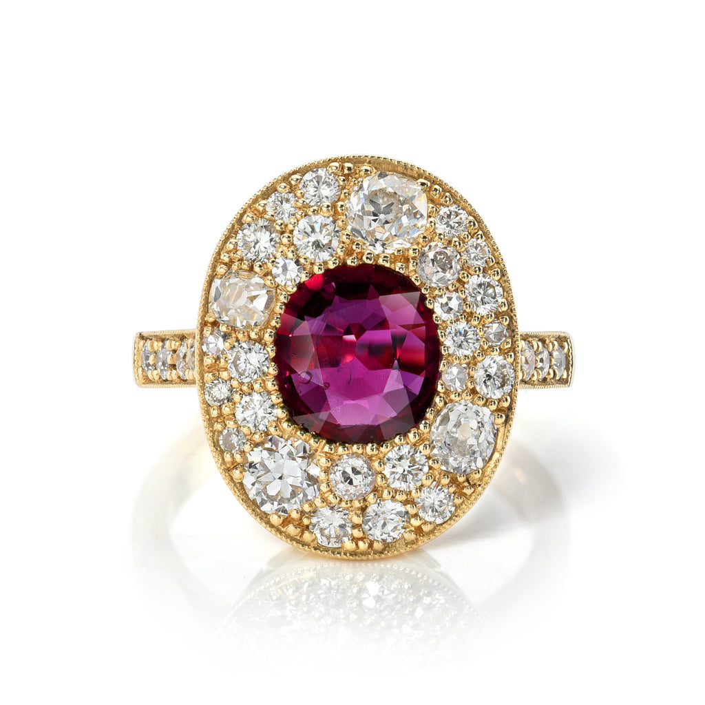 Single Stone Ruby Serafina Ring