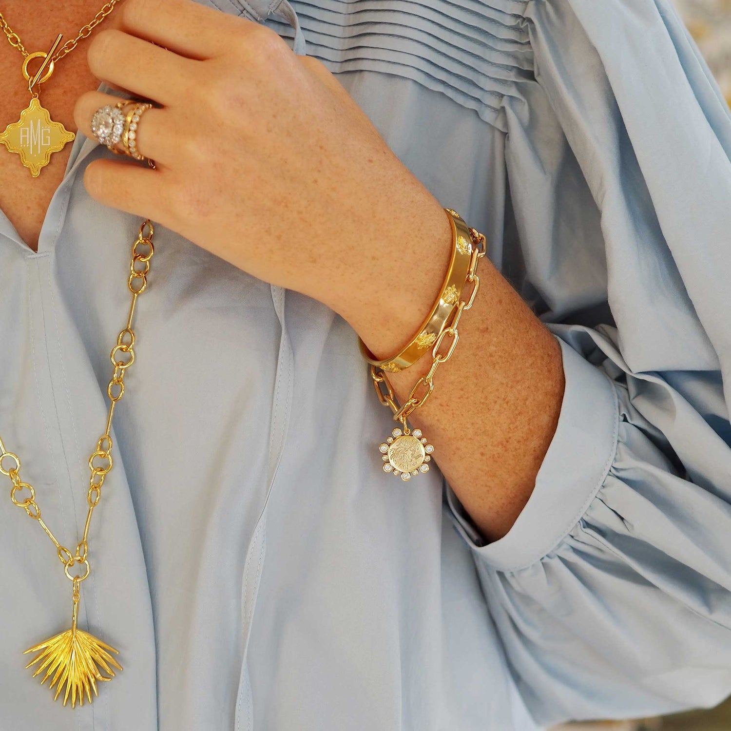 Goldbug Collection Bug Parade Cuff