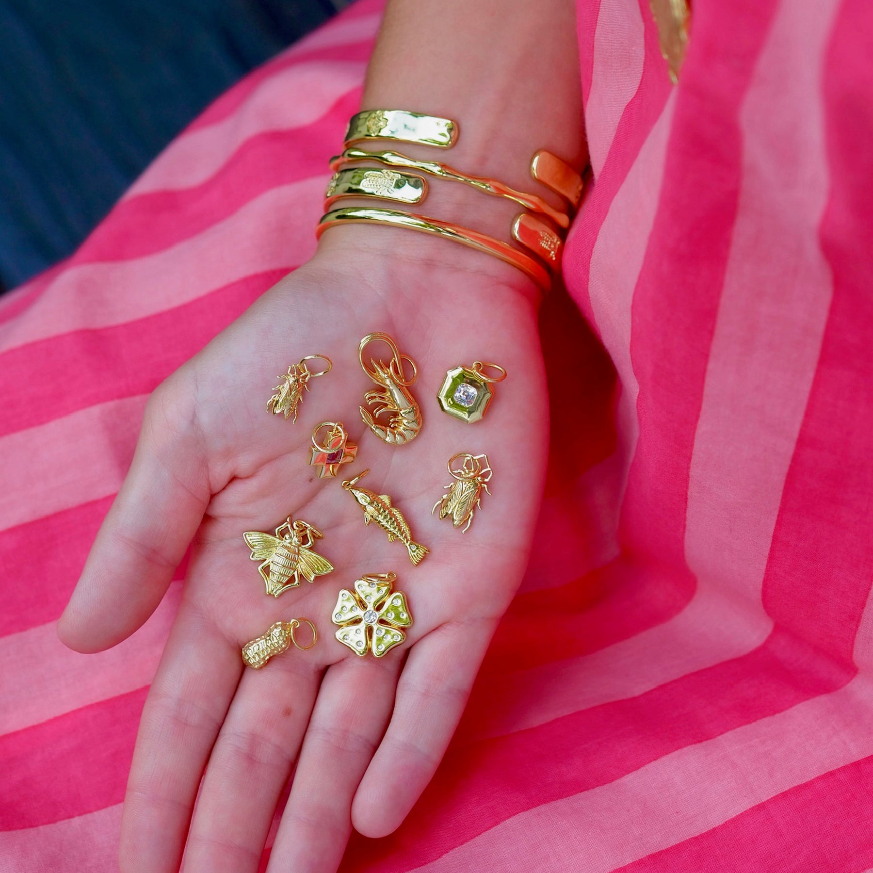 Goldbug Collection Peanut Charm