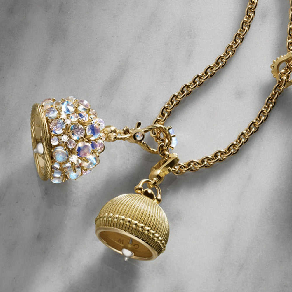 Paul Morelli Moonstone & Diamond Meditation Bell