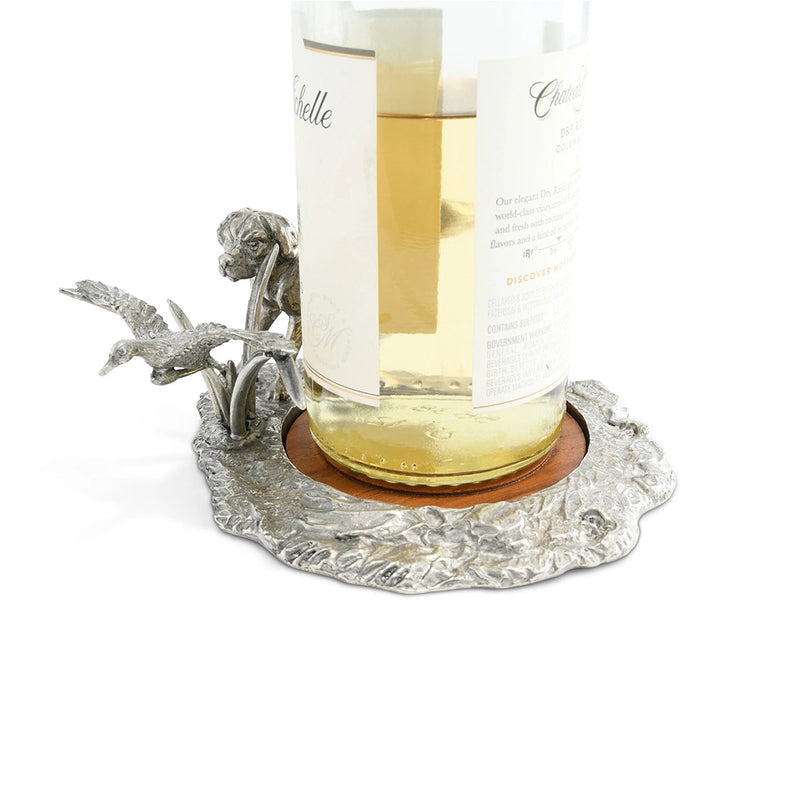 Labrador Retriever & Duck Wine Coaster