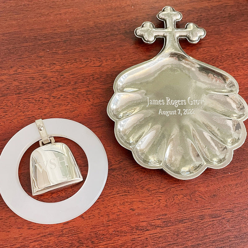 Pewter Baptismal Shell