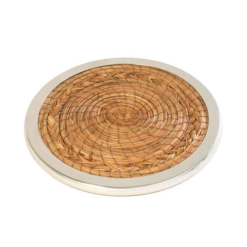 Braided Pine Needle Trivet