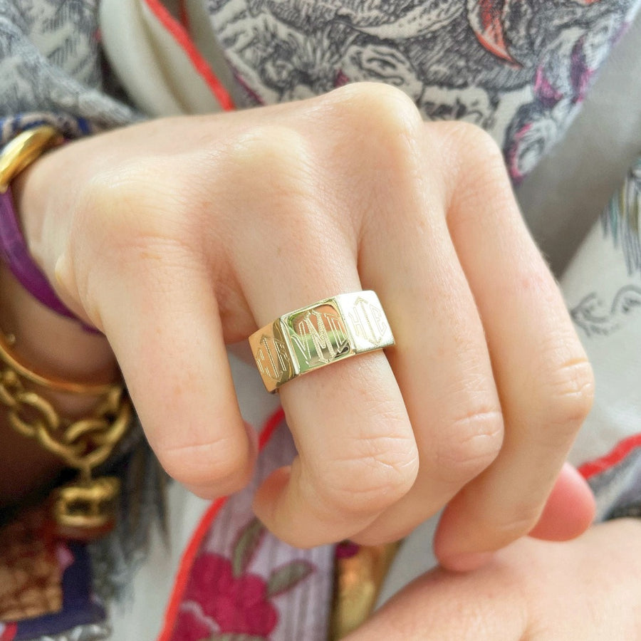 Personalized 14K Gold Family Ring - Exclusively at Croghan’s Jewel Box