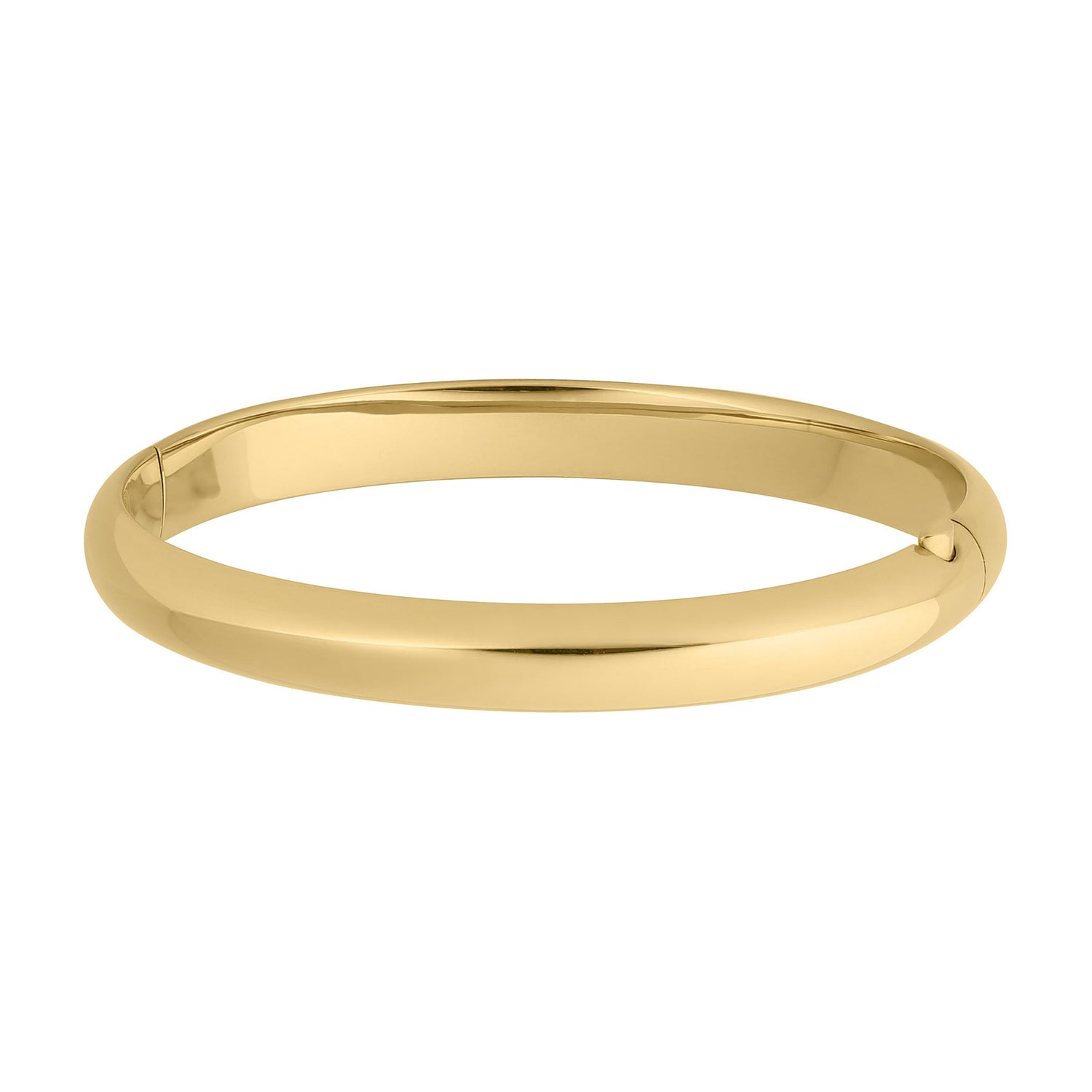 14K Gold-Filled Plain 8mm Bangle